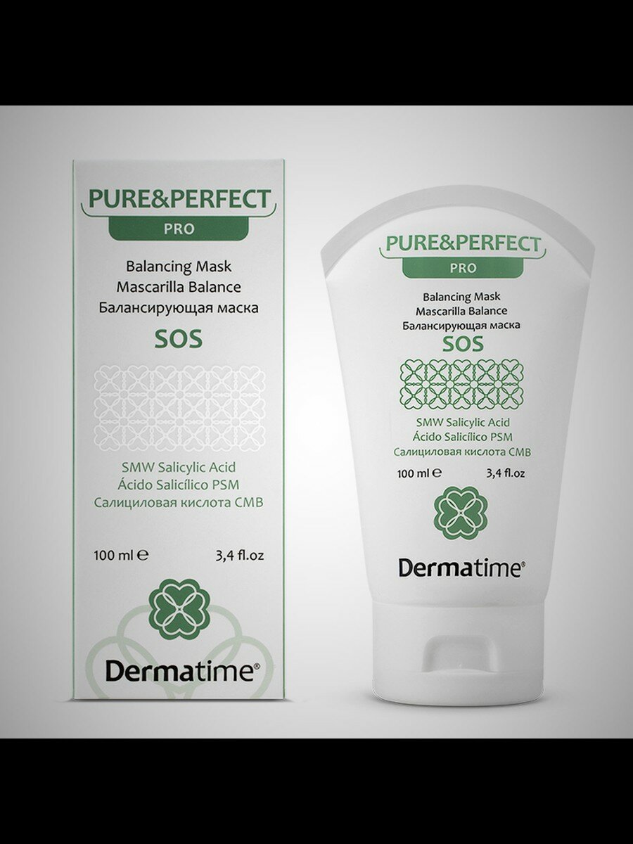 DERMATIME Balancing Mask, Балансирующая маска 100 мл