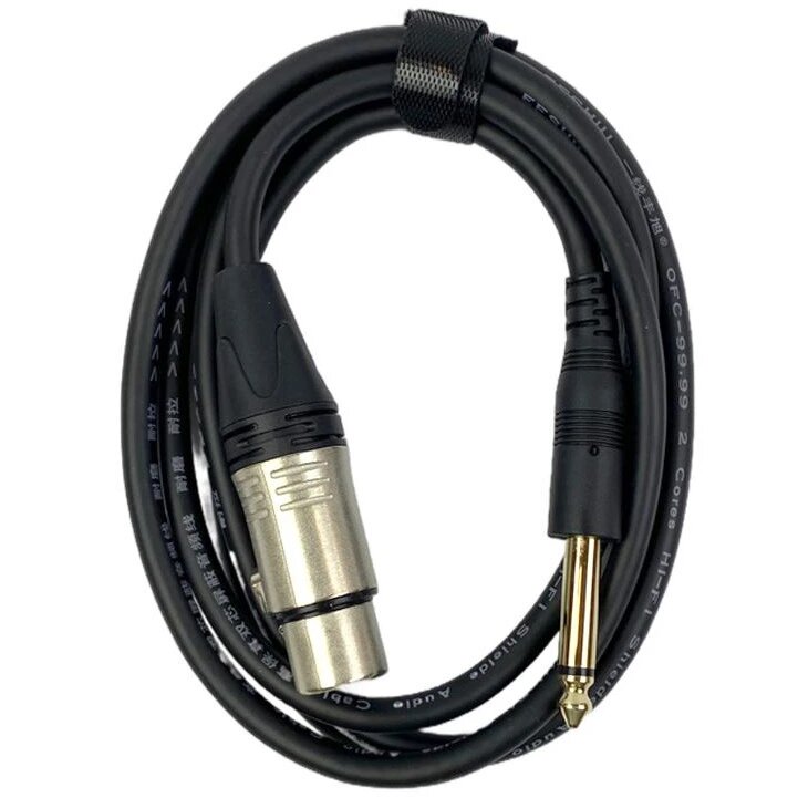 Кабель аудио 1xJack - 1xXLR E-Shine ES-1642 1.5m