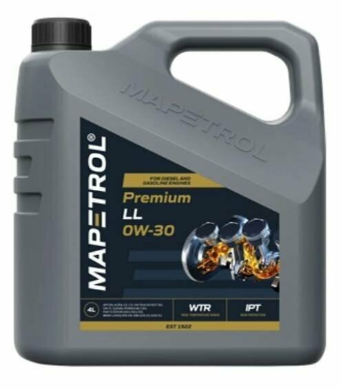 Масло моторное MAPETROL Premium LL 0W30, 4л Premium LL 4л MAP0096