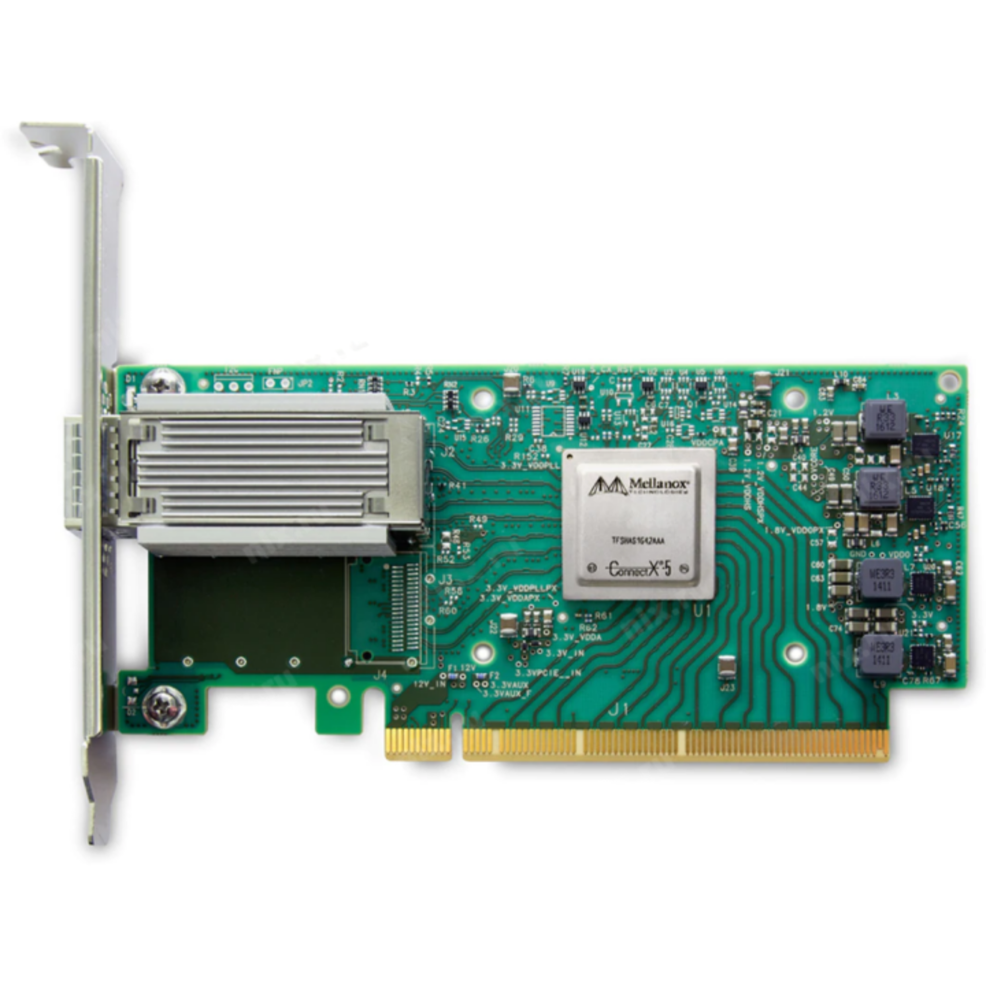 Сетевая карта Mellanox MCX515A-CCAT (1 порт) - PCI Express 3.0 x16, 100GbE