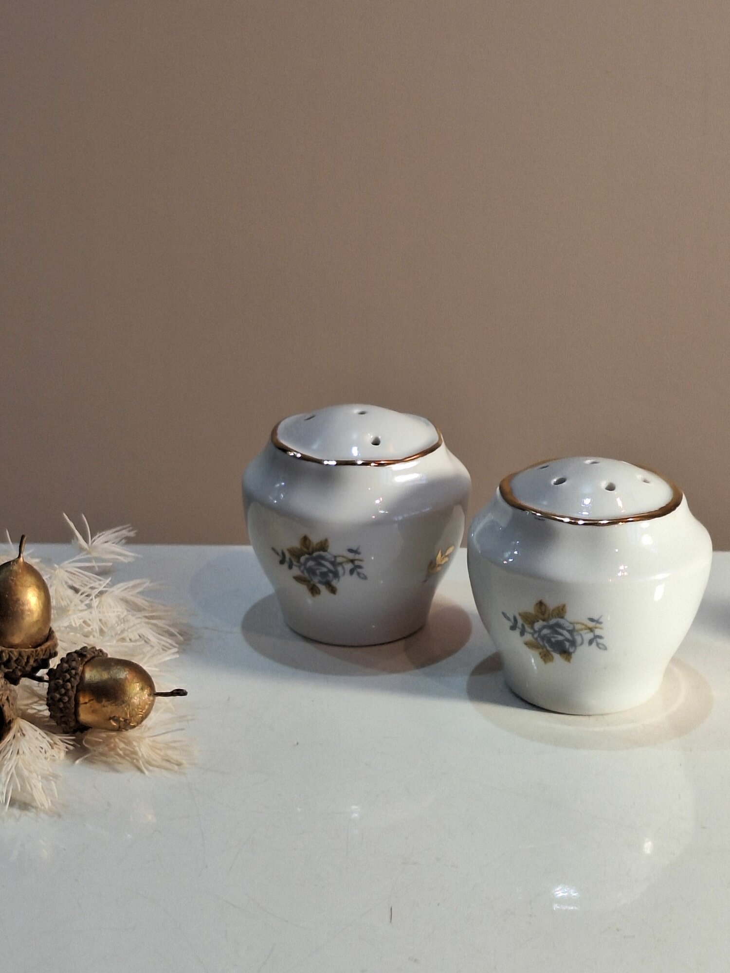 Набор для специй солонка и перечница Ария Рига СССР