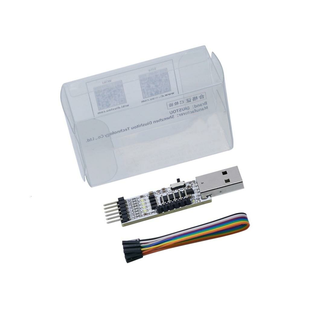 Адаптер USB-TTL CH340G с защитой от перенапряжения и короткого замыкания