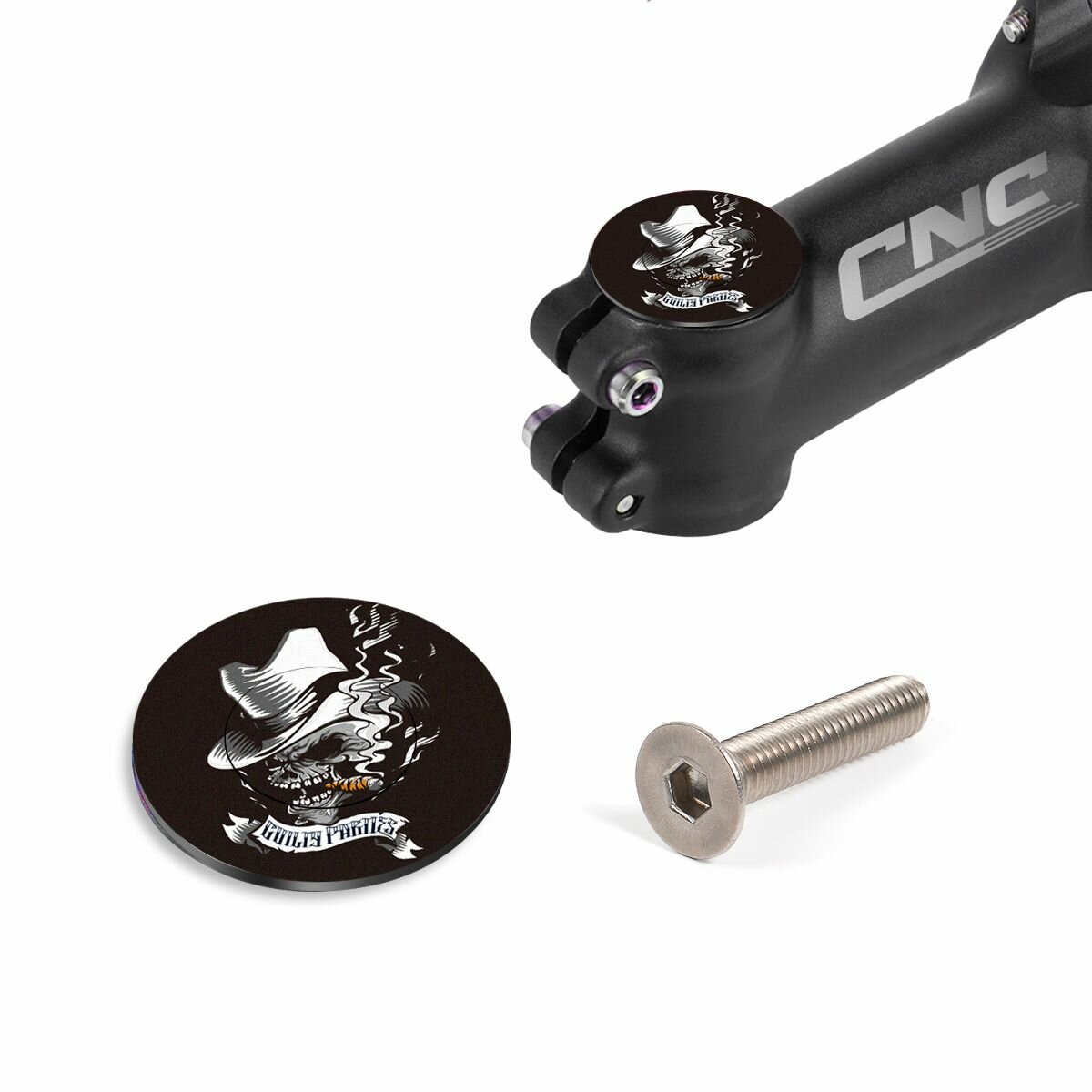 SUNTNUR верхняя крышка рулевой колонки 1-1/8" алюминий 6061 комплект для велосипеда 1 комплект