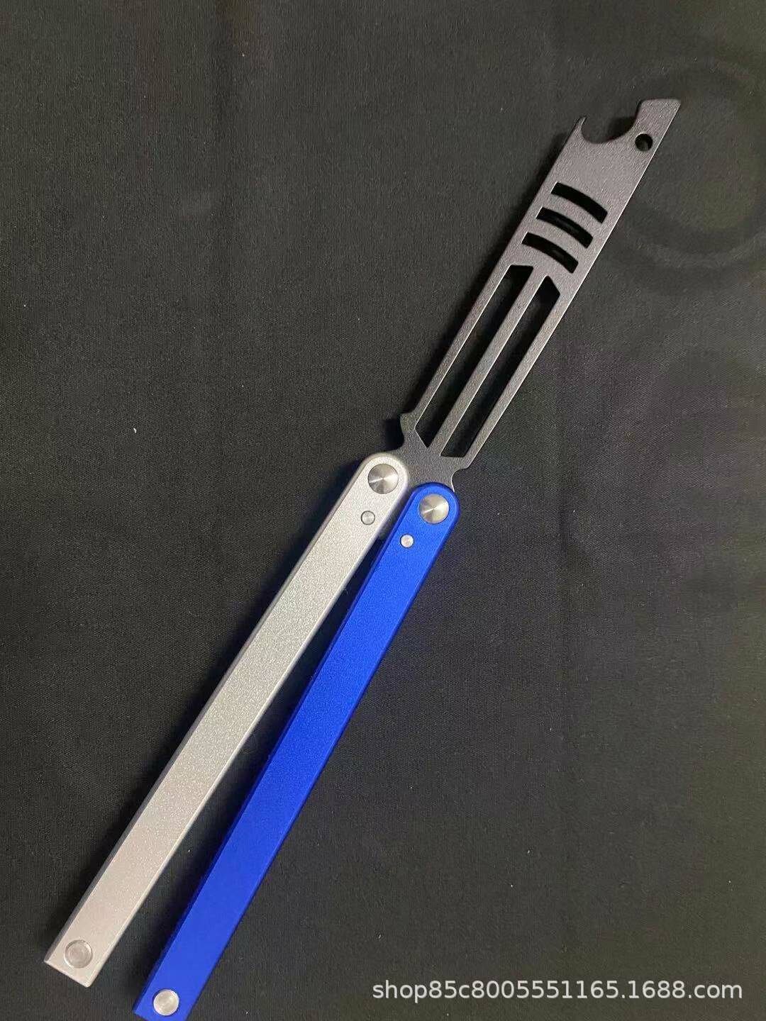 Нож для безопасной практики Yuppie Mako Shark, открывалка для бутылок, интегрированная ручка из алюминиевого сплава без лезвия