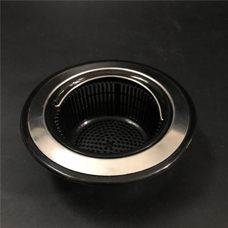 Фильтр для раковины, сетка для отделения остатков, сливная корзина для предотвращения засоров волосами, портативная сетка с мелкими ячейками для предотвращения засоров в напольном сливе.