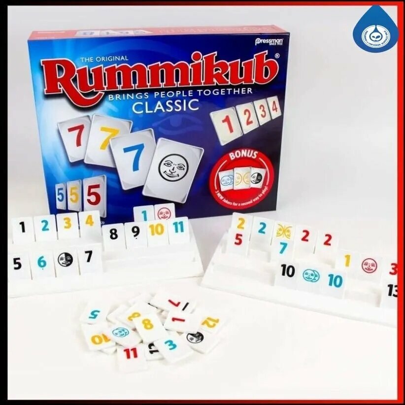 Настольная игра Rummikub Travel Box с игрой Джокер