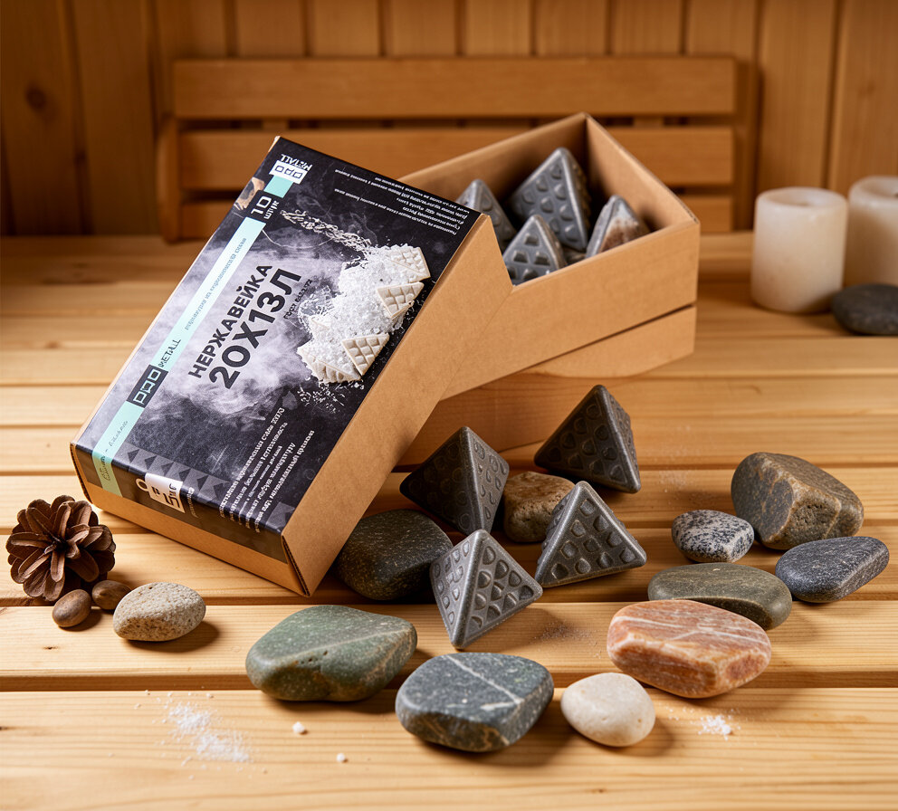 Пирамидки из нержавеющей стали "ПроМеталл" нержавейка 20Х13