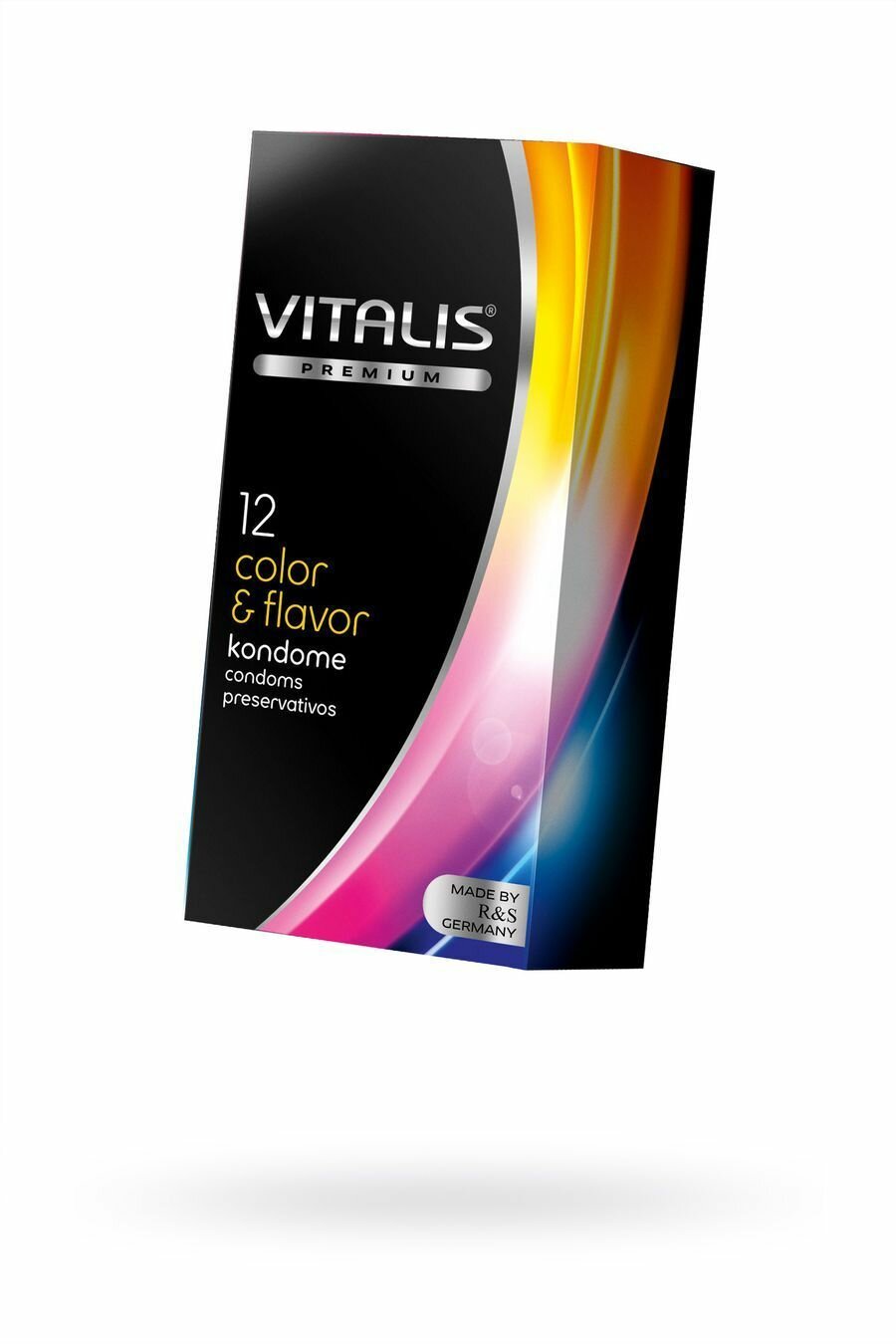 Презервативы Vitalis, premium, цветные, аромат, 53 мм, 12 шт