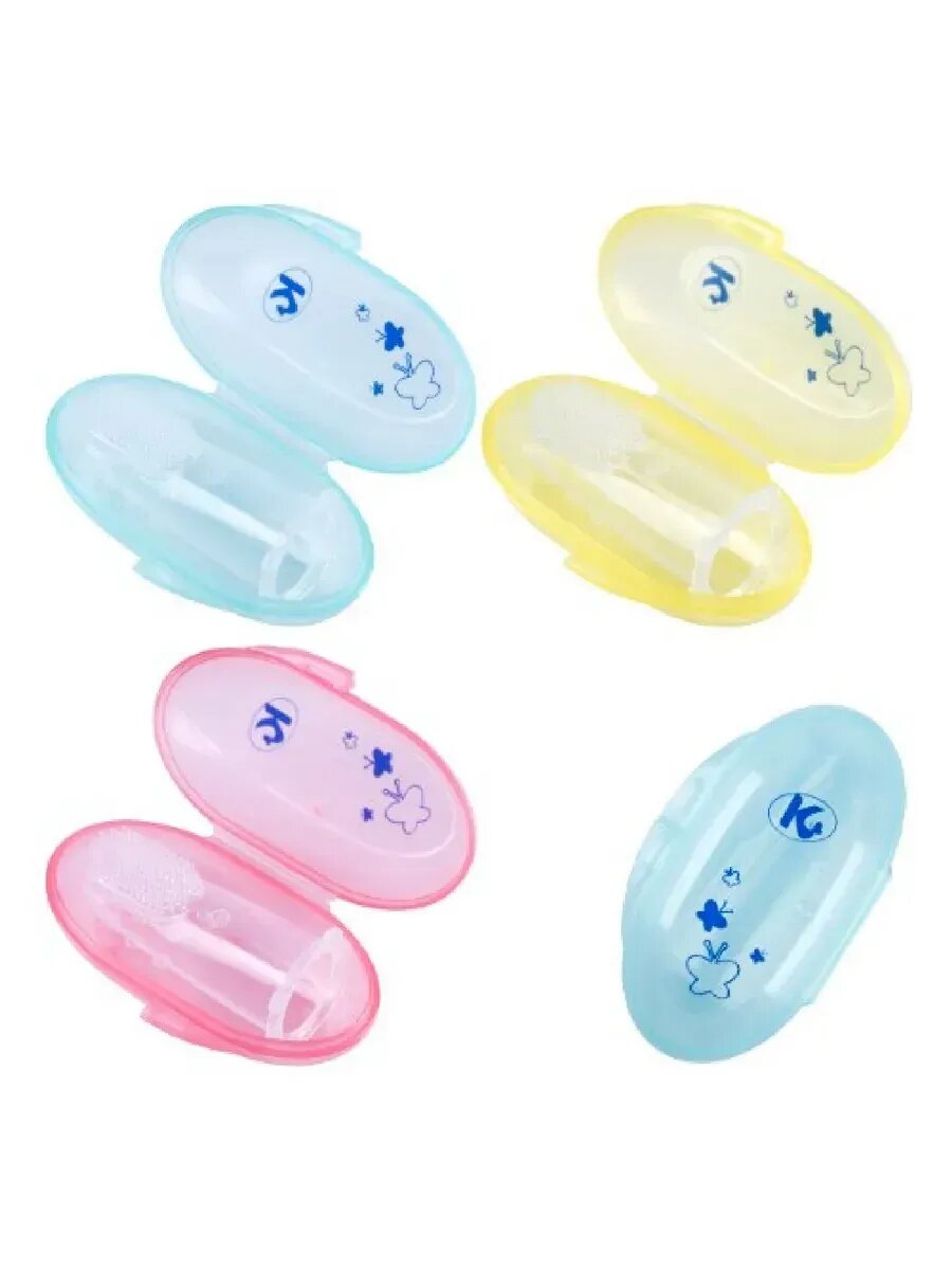 Курносики Силиконовая щётка в футляре 4+ 1 шт.