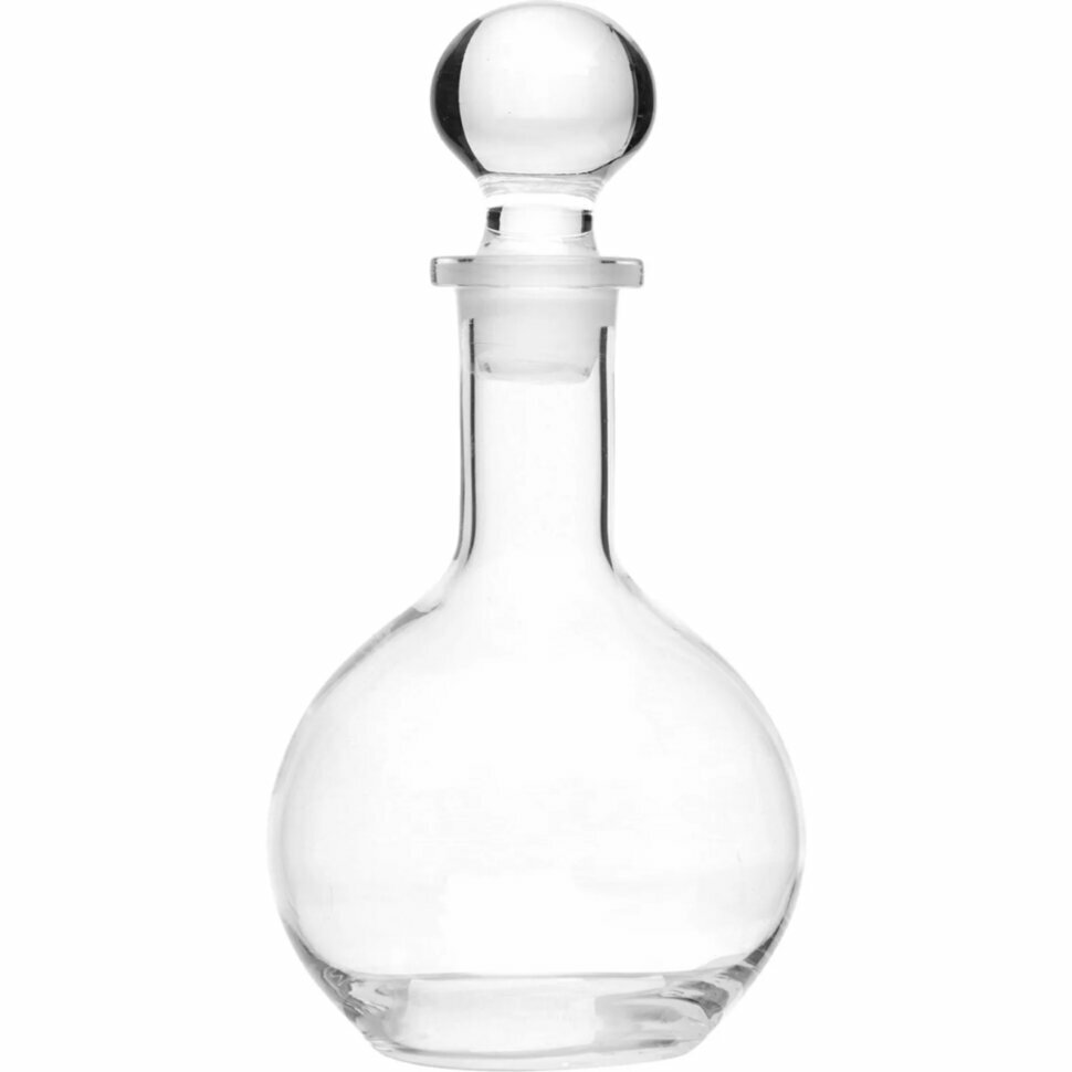 Графин стекло;0,5л; D=10,8, H=21см; прозр. 6шт/уп, 2412679