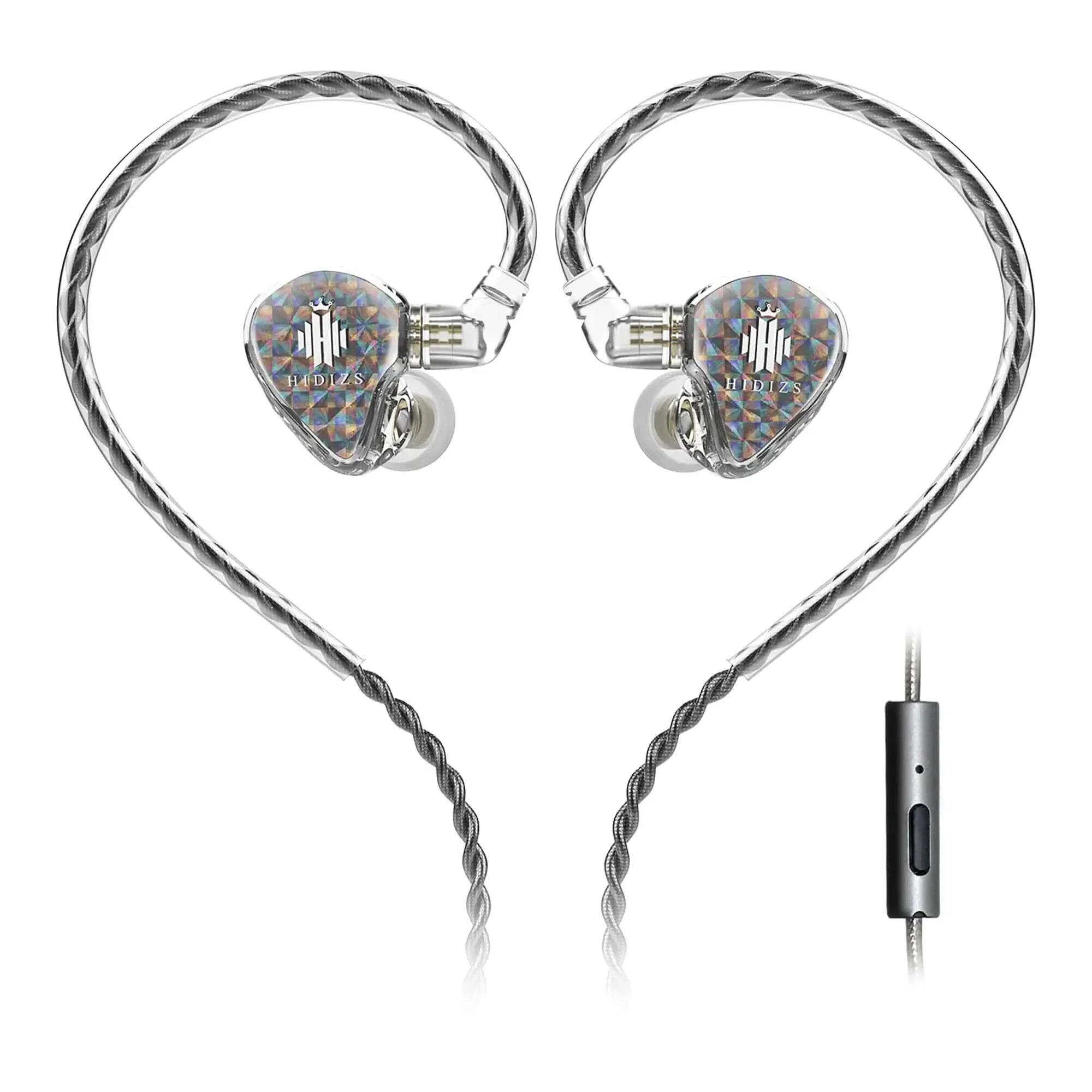 Наушники Hidizs MS1 Galaxy - With Mic Transparent