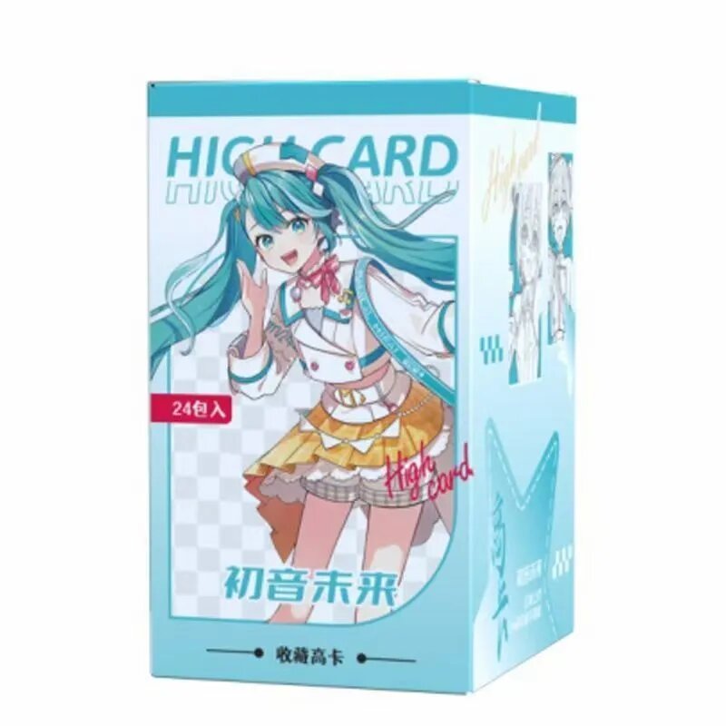 Хацунэ Мику коллекционные аниме карточки 6/Hatsune Miku anime cards collectibles 10 packaging