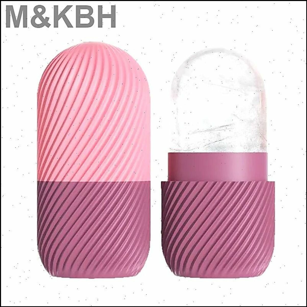 Силиконовая форма для льда для применения лица