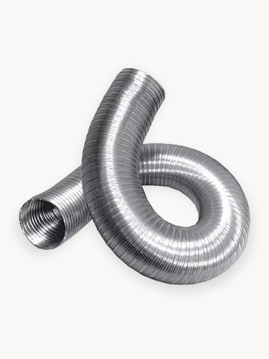 Воздуховод гибкий ERA 16BA, круглый, 3000х160мм, серебристый