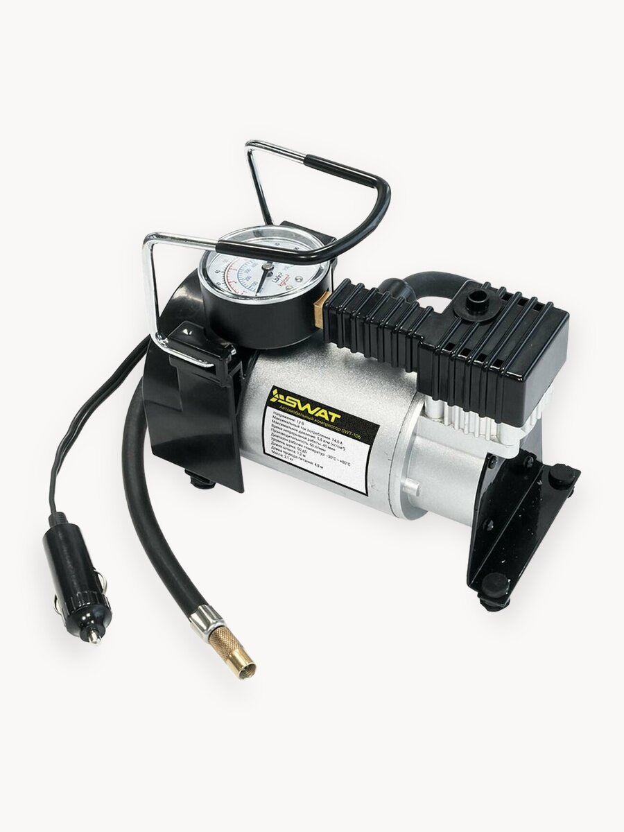 Компрессор автомобильный SWAT SWT-106 от прикуривателя