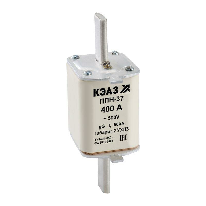 Вставка плавкая ППН 35 100А габарит 1 УХЛ3, КЭАЗ 111372 (1 шт.)