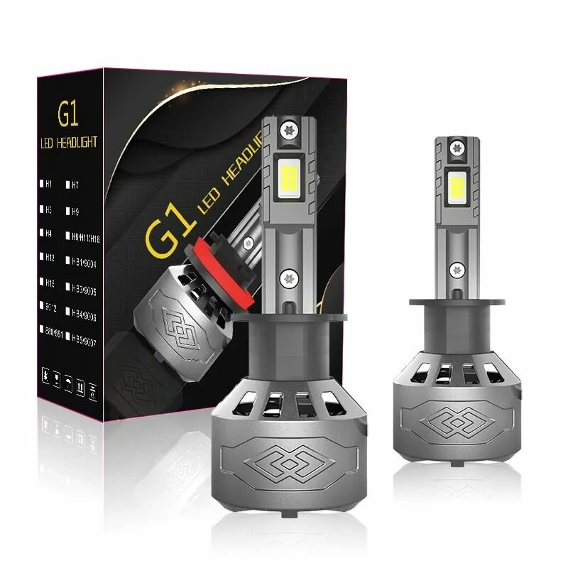 Автолампа светодиодная H3 PK22S DLED GENERAL 1 CSP 3570 Original 6500K (2шт.)