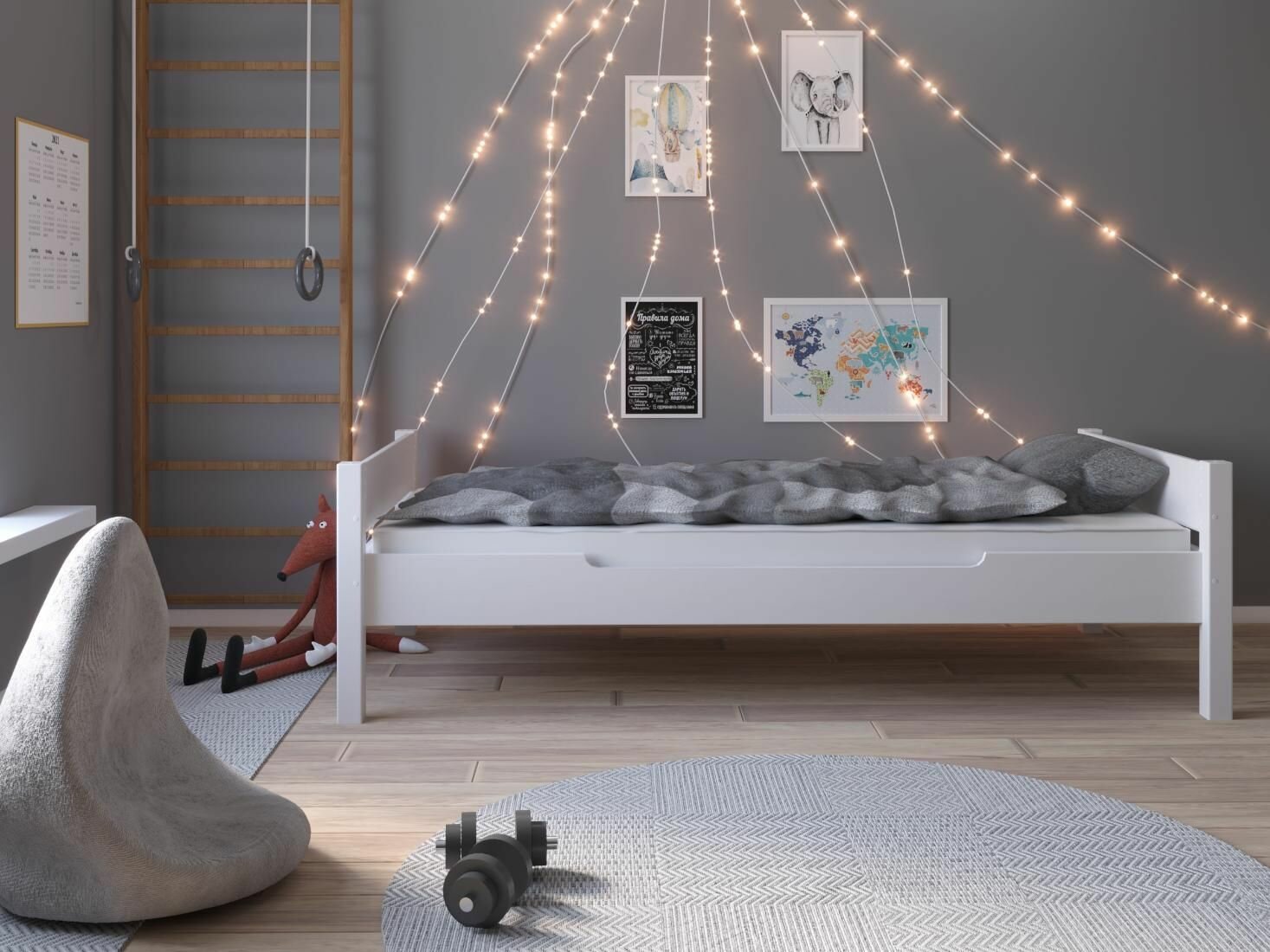 Кровать амелия без ящика