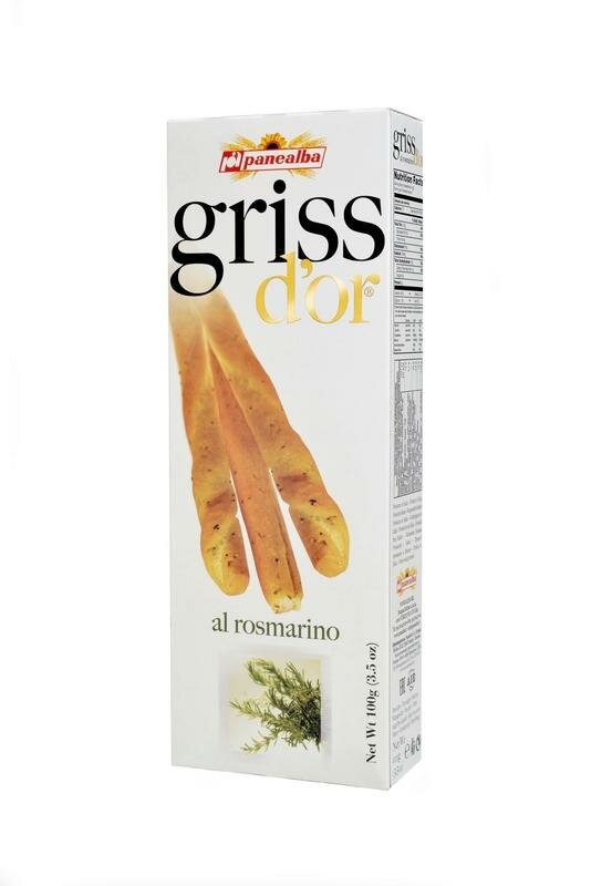 Хлебные палочки грис Д'ОР с розмарином Panealba 100 г