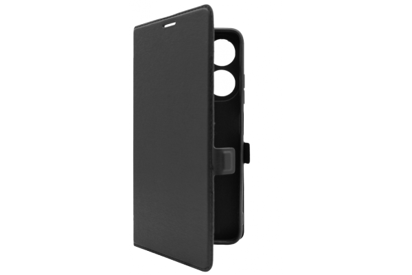 Чехол-книжка Borasco Book Case для Xiaomi Redmi 12 Черный