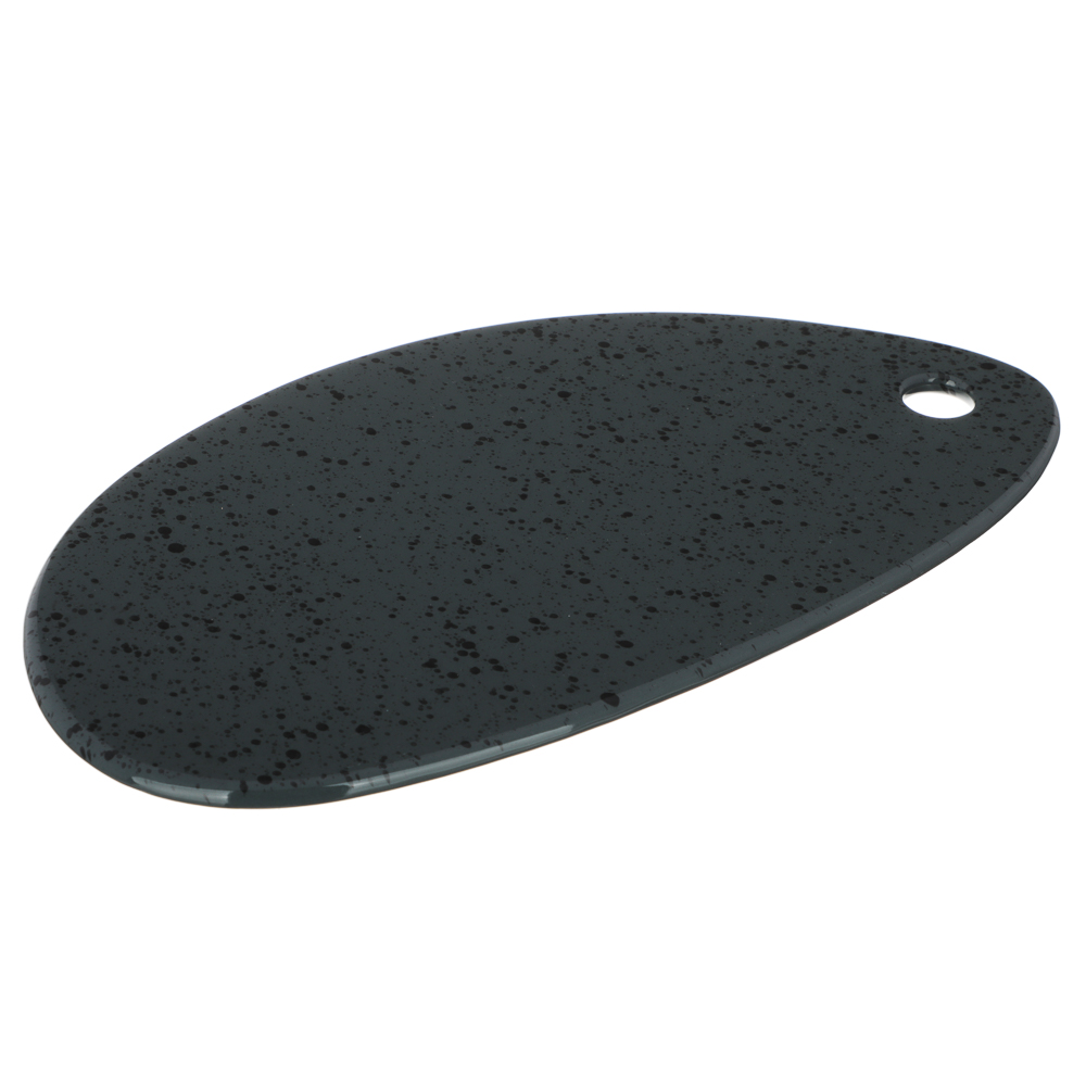 Блюдо Ivlev Chef Onyx овальное, 32 x 17см