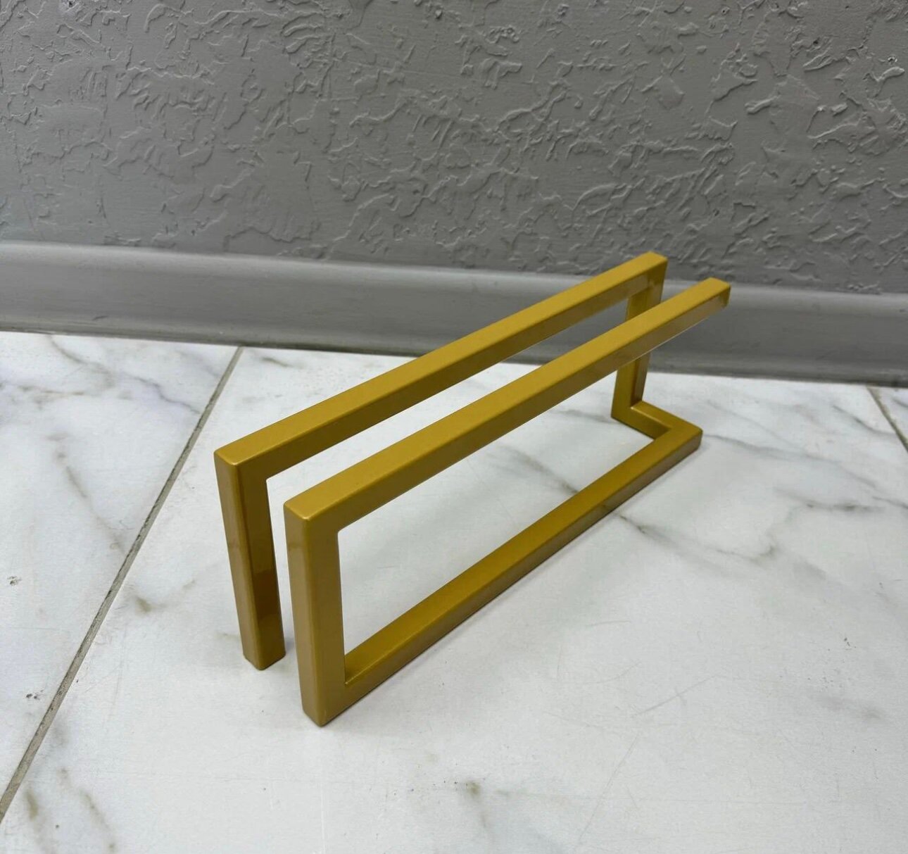 Тапочница STEEL MEBEL design золото