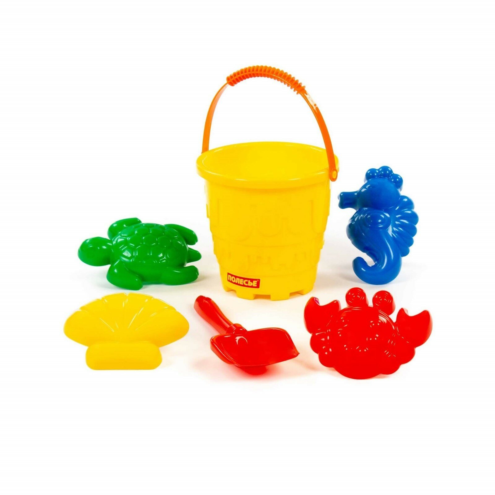 Набор для песочницы, 6 предметов, пластик, цвет микс, Полесье