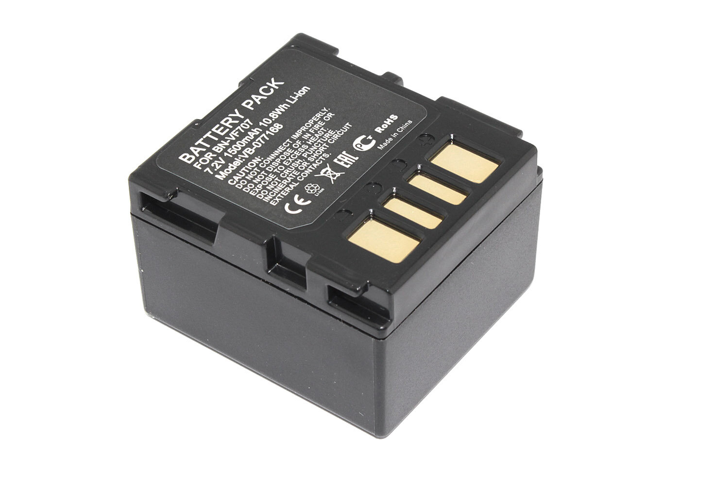 Аккумуляторная батарея для видеокамеры JVC GR-D (BN-VF707) 7.2V 1500mAh Li-ion