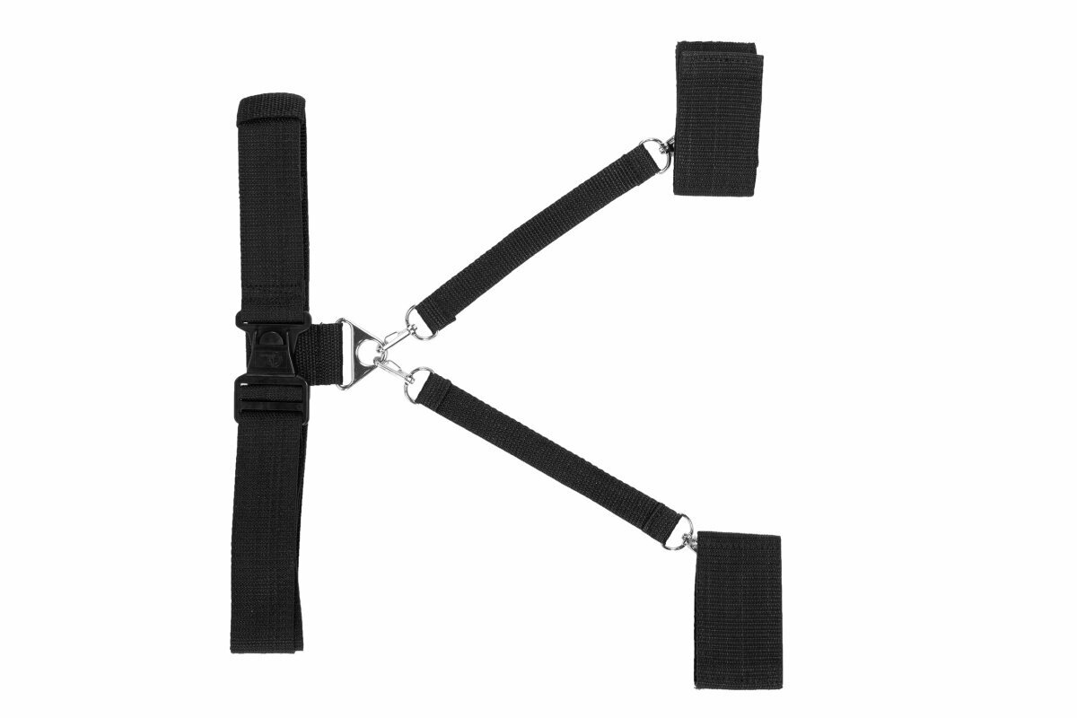 Джага Джага Пояс с манжетами для фиксации рук, №15, Комплект БДСМ, Набор для ролевых игр