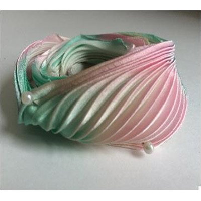 Shibori (Шибори) 120 мм 20 см №105e светло-зеленый/сиреневый