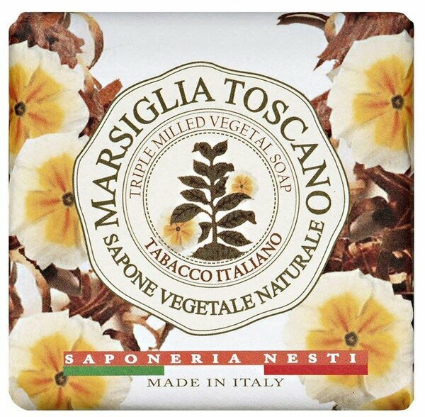 Мыло Nesti Dante MARSIGLIA TOSCANO Табако итальяно / Tabacco italiano 200 г