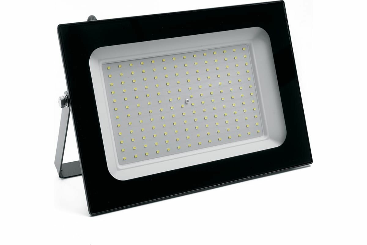 Светодиодный многоматричный прожектор SAFFIT SFL90-200 200W 6400K IP65, черный 55168