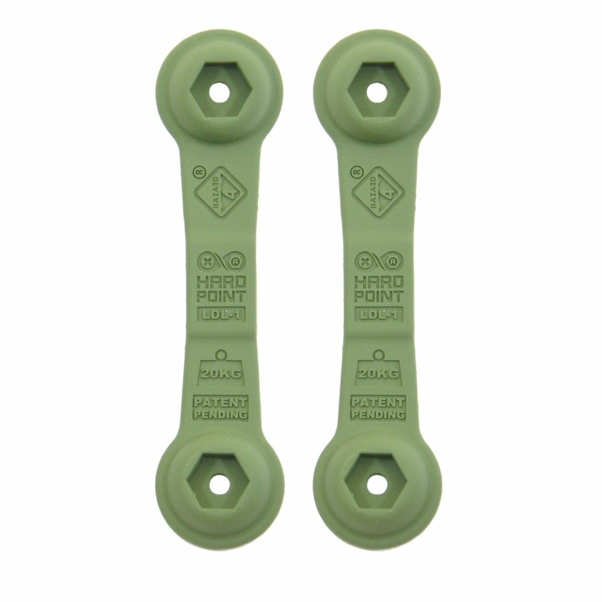 Набор винтов для системы крепления тактического снаряжения и экипировки Hazard 4 HardPoint LDL-2 (OD Green)