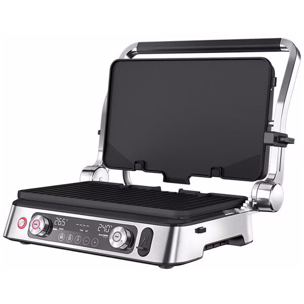 Электрогриль Braun MultiGrill 9 Pro CG9167, 3 режима, Серебристый