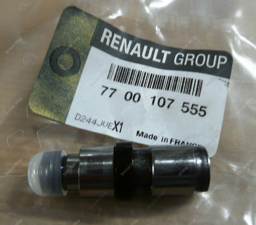 RENAULT 7700107555 REN7700107555_гидрокомпенсатор\ Renault Laguna/Clio/Megane 1.4-2.0 16V 98