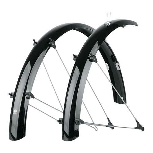 Комплект крыльев SKS Bluemels Shiny 24" 53mm, черный, 11049