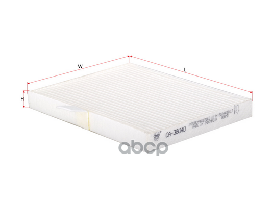 Фильтр салона GREAT WALL HOVER H3 CA38040 Sakura арт. CA38040