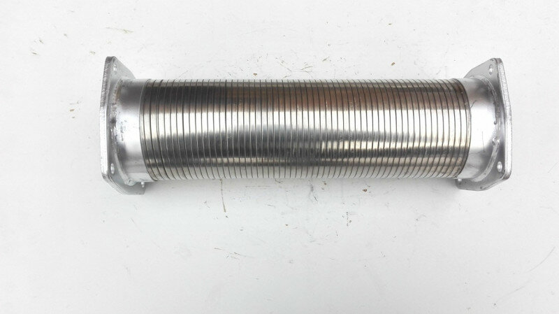 Металлорукав урал с фланцами L=395-465мм (фланцы развернуты 45град.) (АО АЗ урал)