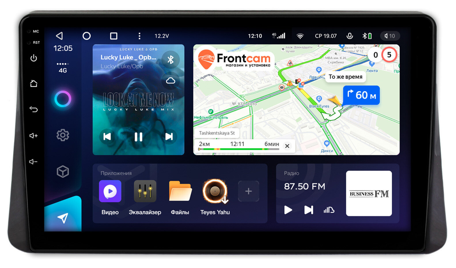 Штатная магнитола Mitsubishi Eclipse Cross 2017-2024 Teyes CC3 4/64 10" RM-1080 Android 10 (4G-SIM, DSP, QLed)