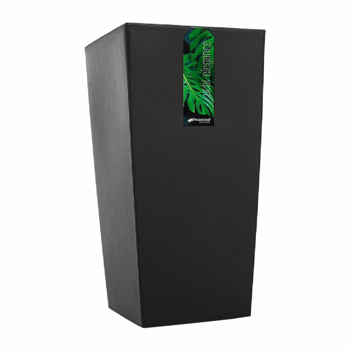 Кашпо для цветов напольное уличное садовое и комнатное, горшок для фикуса суккулентов орхидеи высокий 11 и 26.6 л, вазон для кактуса на балкон большой пластиковый с декоративной подставкой