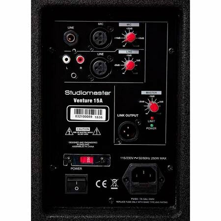 Активная акустическая система STUDIOMASTER VENTURE 15A