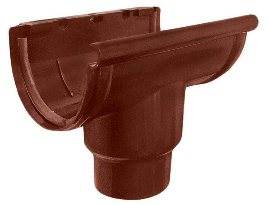 Вариформ норд воронка желоба центральная d80 коричневая