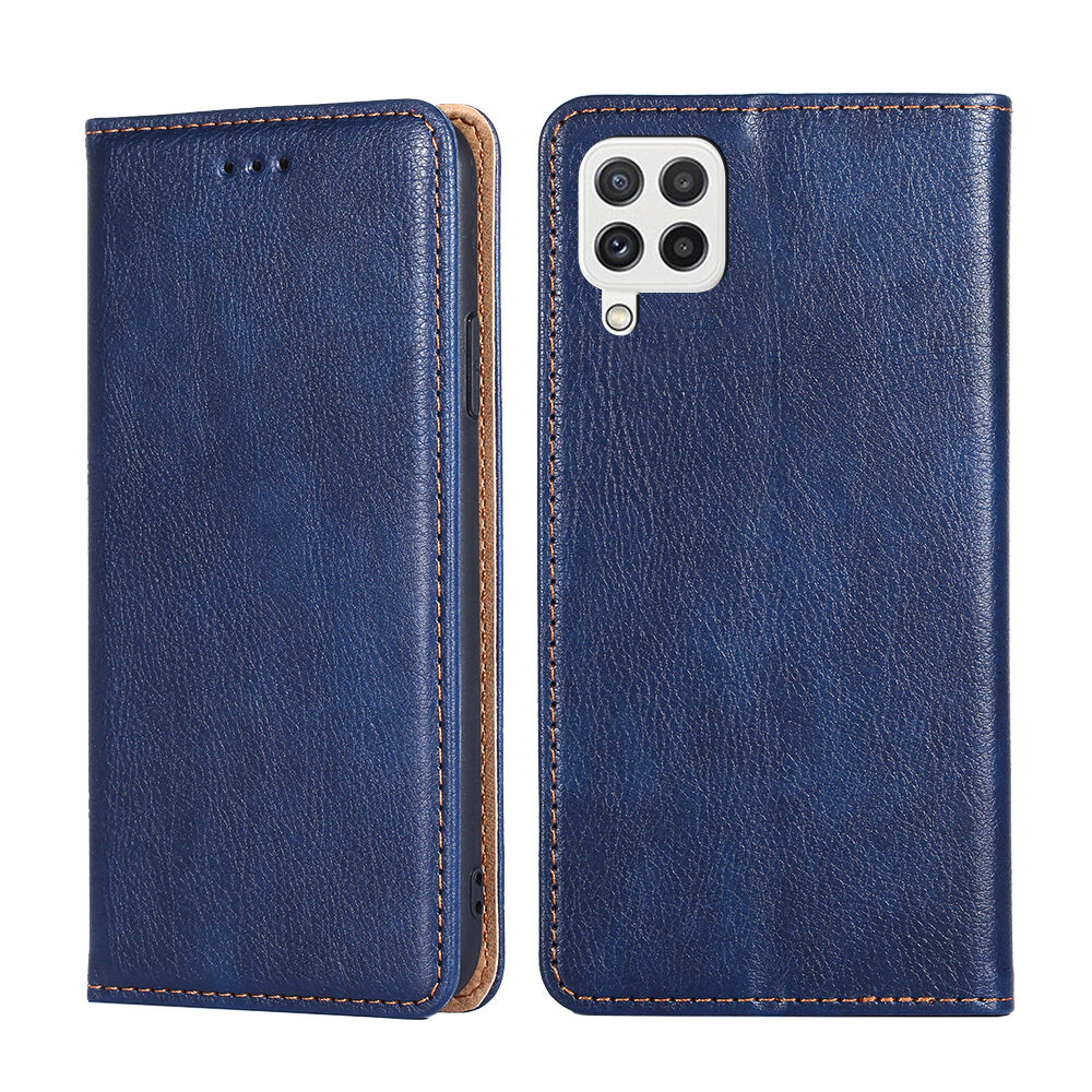 Чехол-книжка MyPads для Samsung Galaxy A22 4G (SM-A225F) / Самсунг А22,(синий)