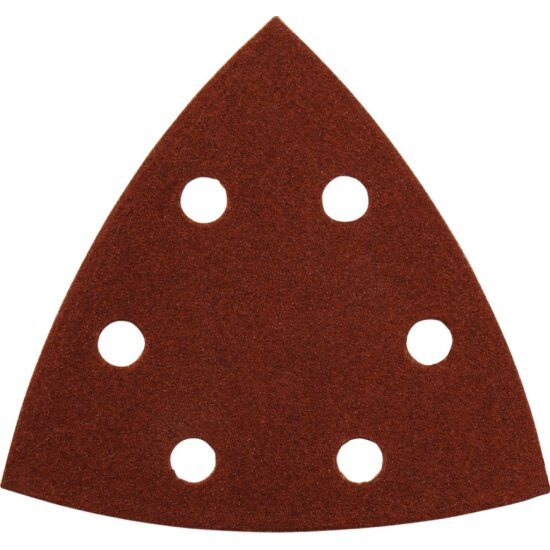 Бумага шлифовальная треугольная на липучке Makita 94 мм, A100, 10 шт. (D-58609)