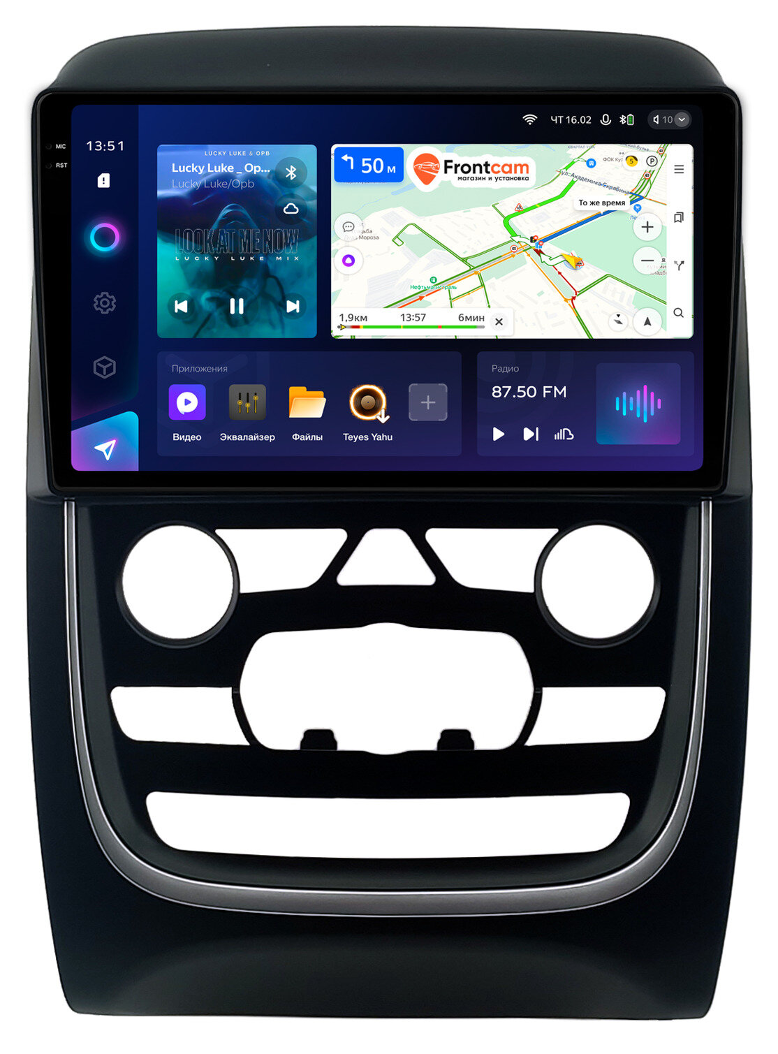 Штатная магнитола Teyes CC3 2K 6/128 9.5" RM-9-3024 Dodge Durango 3 2013-2020 Android 10 (4G-SIM, DSP, QLed)