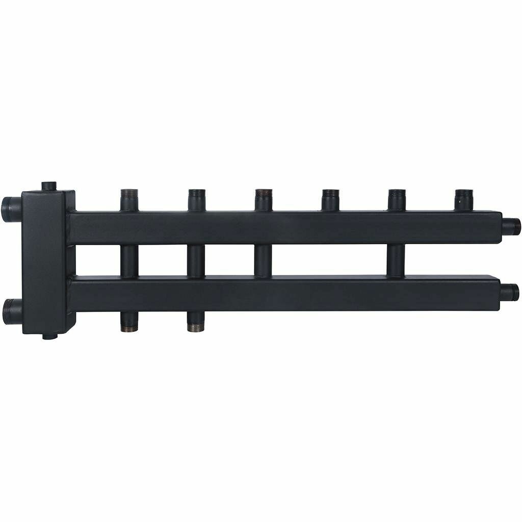 Коллектор (дублер компакт) ROMMER RDG-0018-024035 с гидроразделителем на 3+1+1 контура