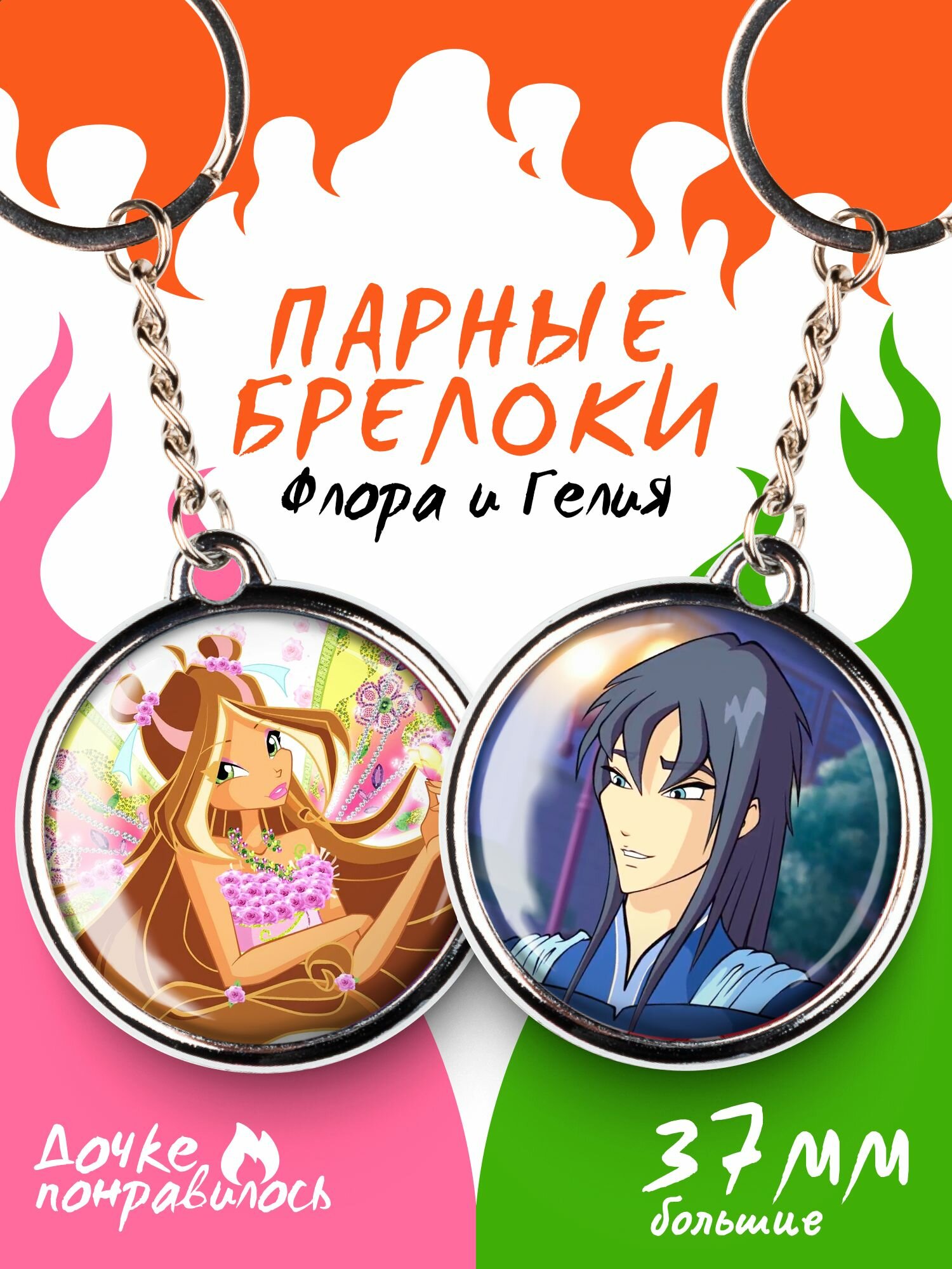 Брелок Дочке понравилось