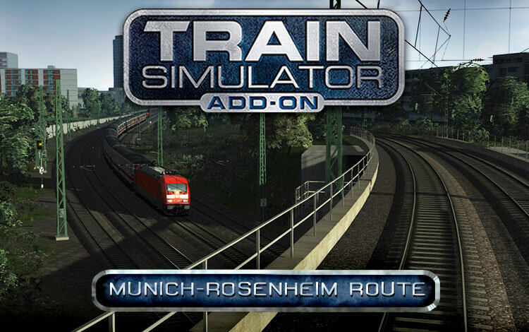 Train Simulator: Munich - Rosenheim Route Add-On (Steam; PC; Регион активации РФ)