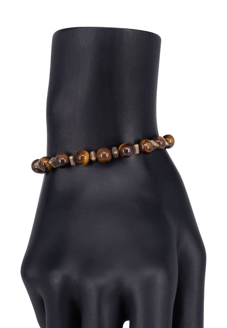 Эластичный браслет, агат