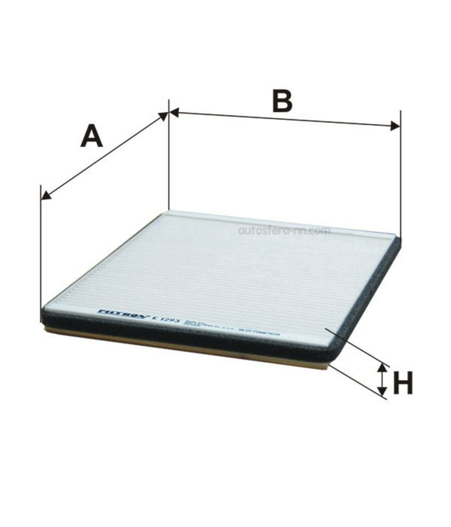 FILTRON K1293 Фильтр салонный